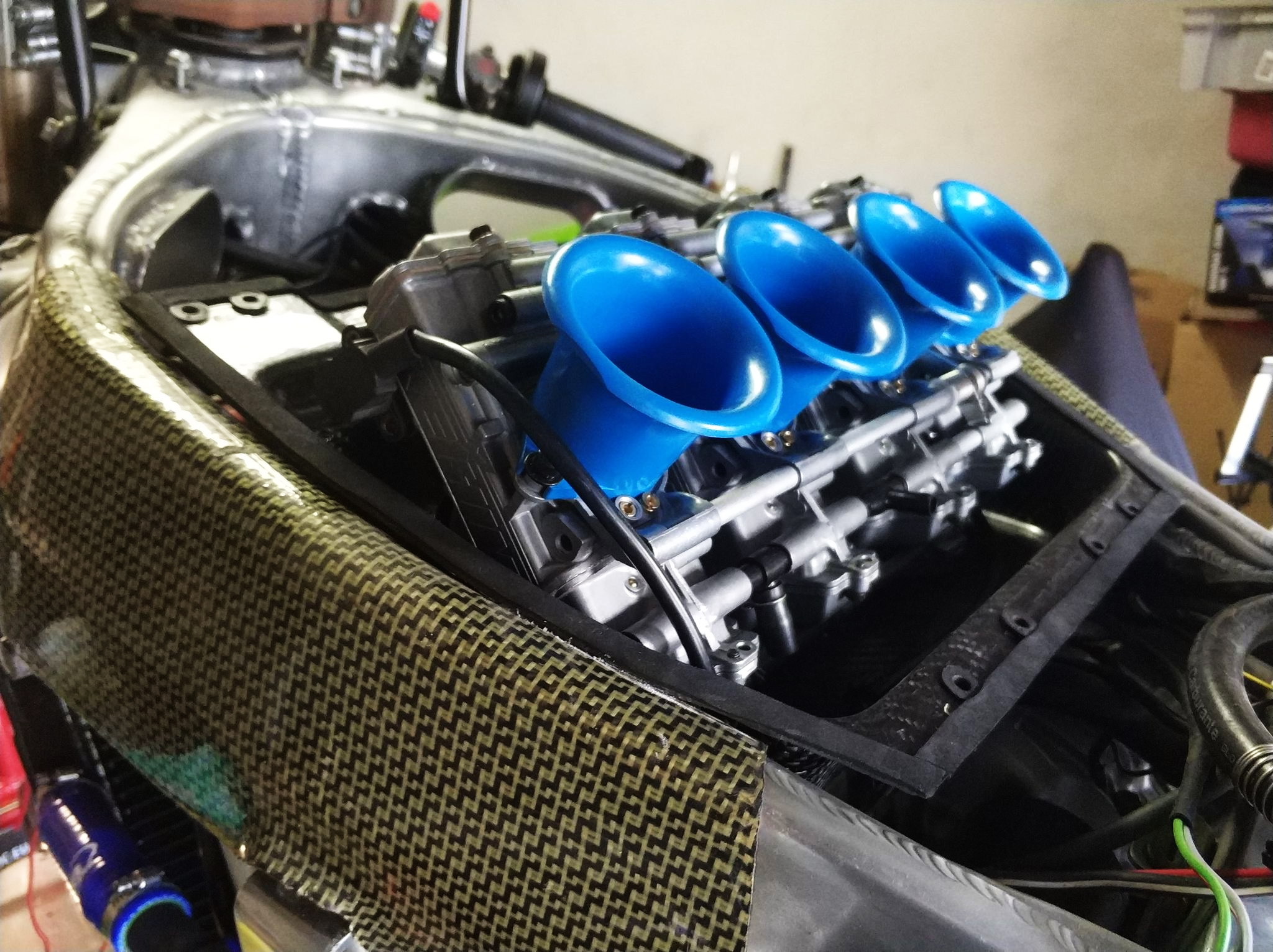 Keihin FCR 41 – Régis – Préparation ZX7R